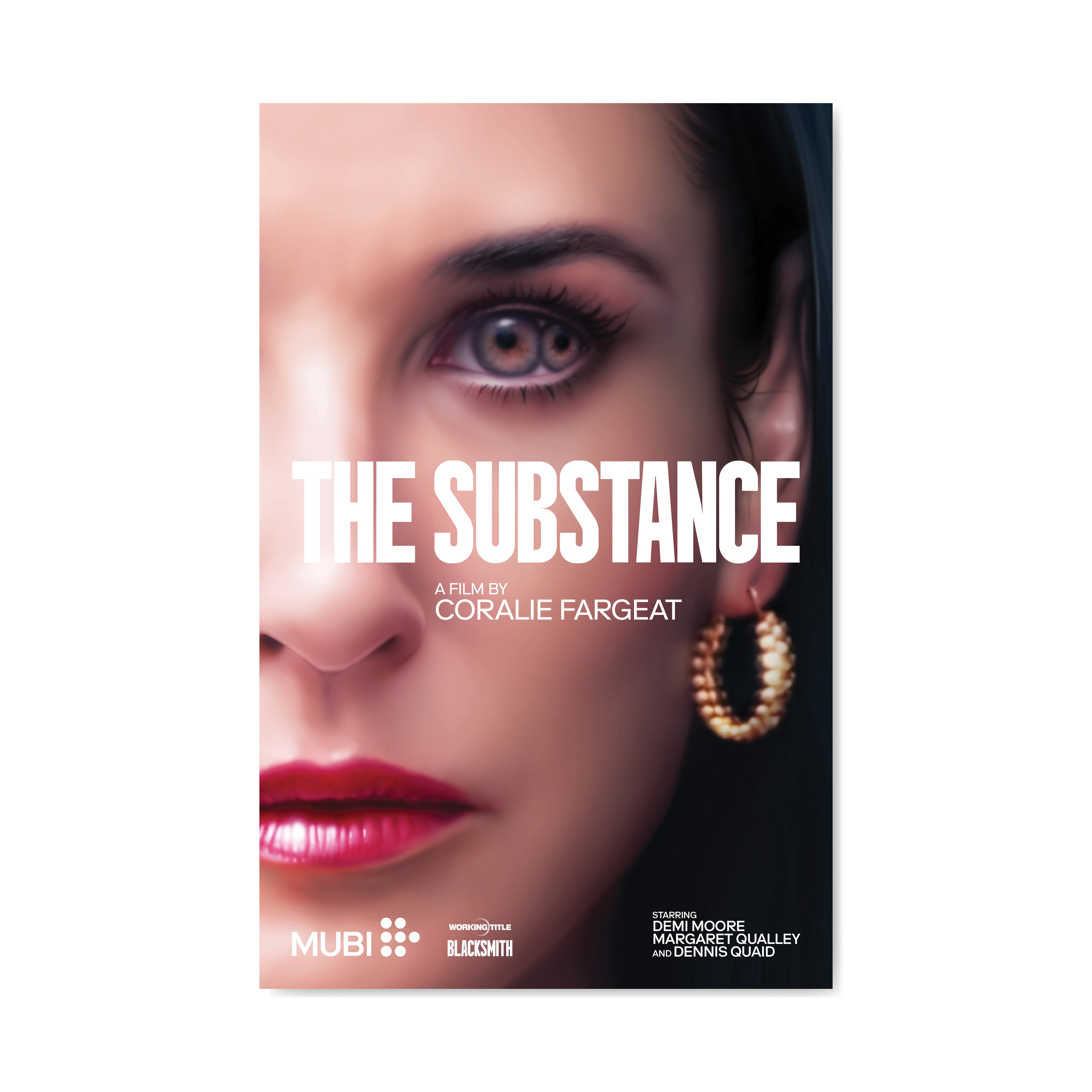 THE SUBSTANCE OFFICIAL CHARACTER MINI POSTER [Elisabeth Sparkle] – MUBI SHOP