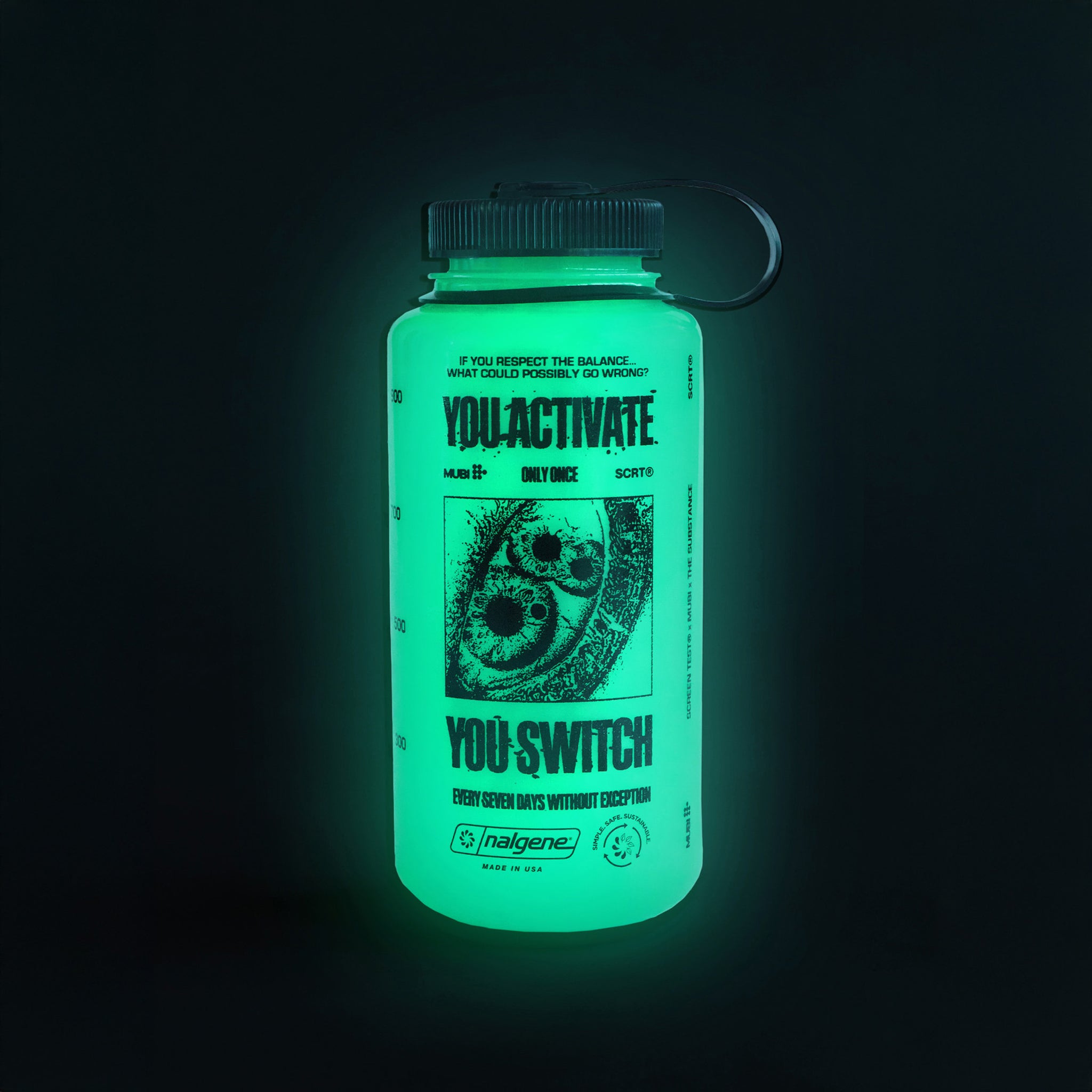 MUBI x SCRT: ACTIVATOR BOTTLE - GLOW GREEN – MUBI SHOP